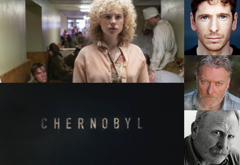 Chernobyl, starring Jessie Buckley, Gerard Kearns, Ian Pirie and James ...